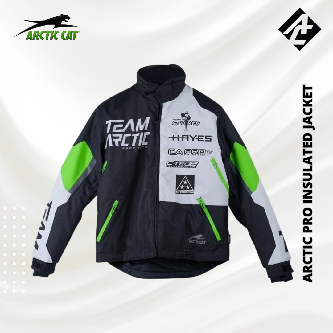 Arctic Cat Team Arctic Pro Insulated Jacket (Grey) – Alberta Cycle ...